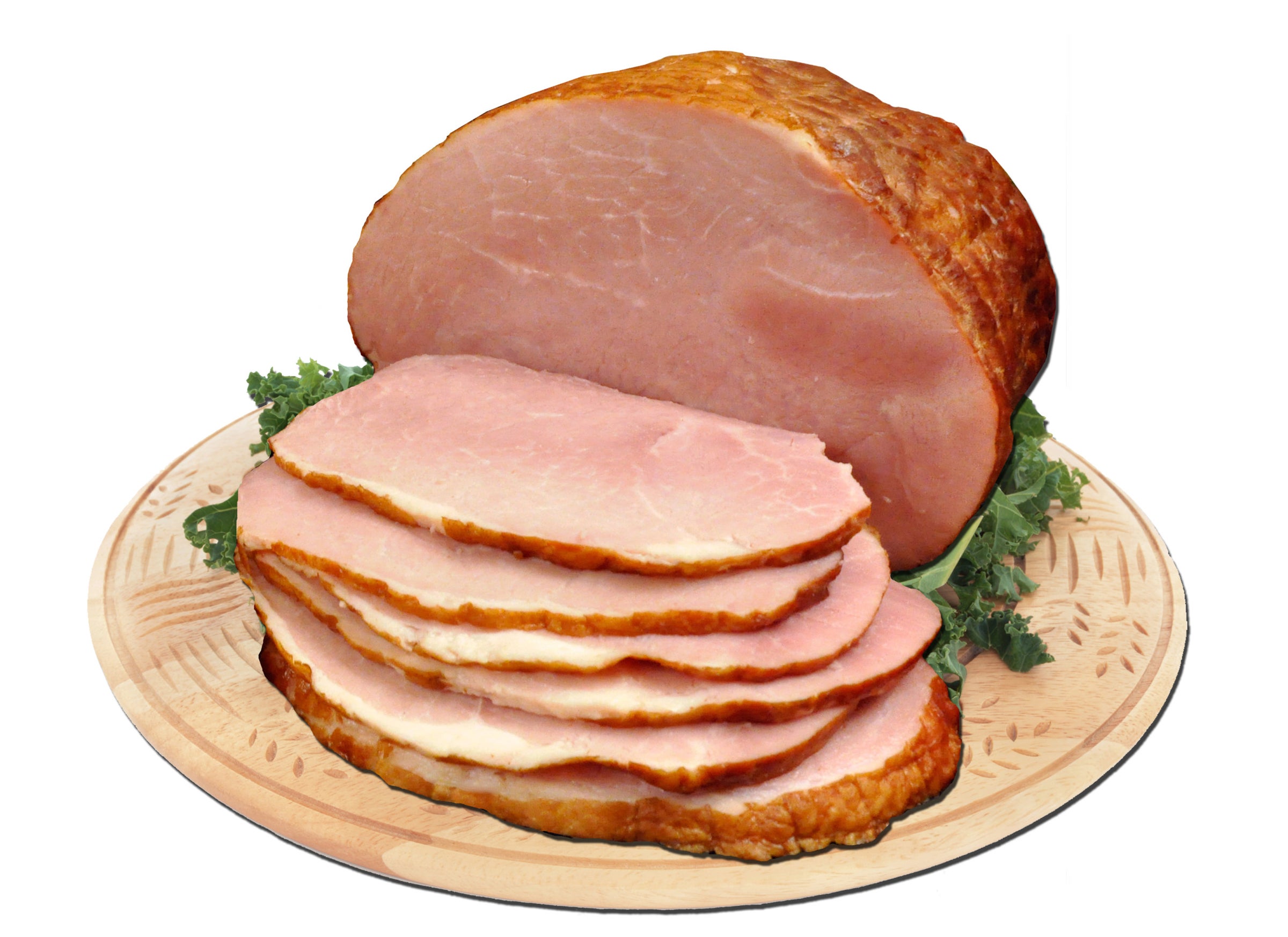 ham slice with bone